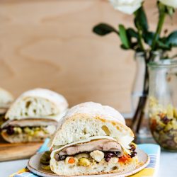 This Vegetarian Muffuletta Might Not Be Authentic, But You Won't Care