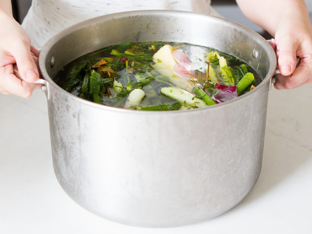 This Is the Easiest Way to Make Your Own Vegetable Broth | Hello Veggie