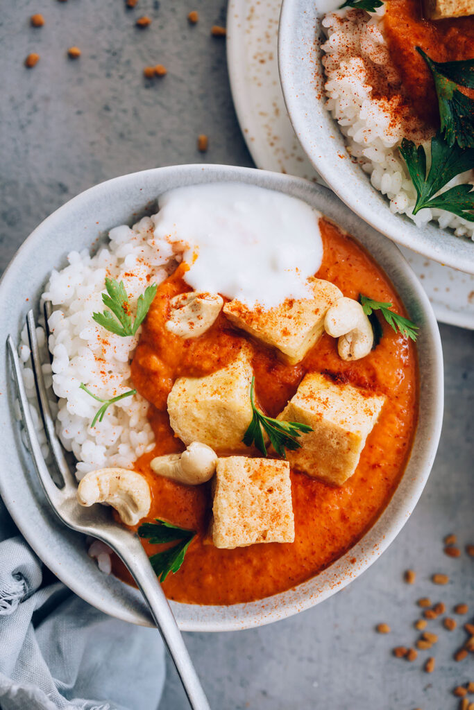 Vegan Butter Masala with Tofu | Hello Veggie