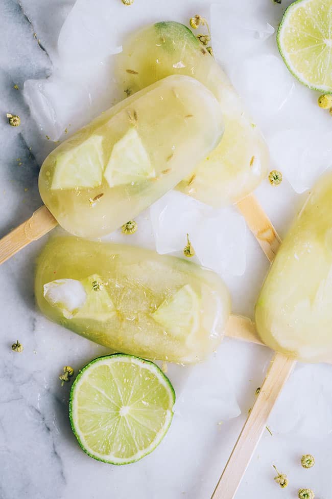 Chamomile Herbal Popsicles for Gut Health | Hello Veggie