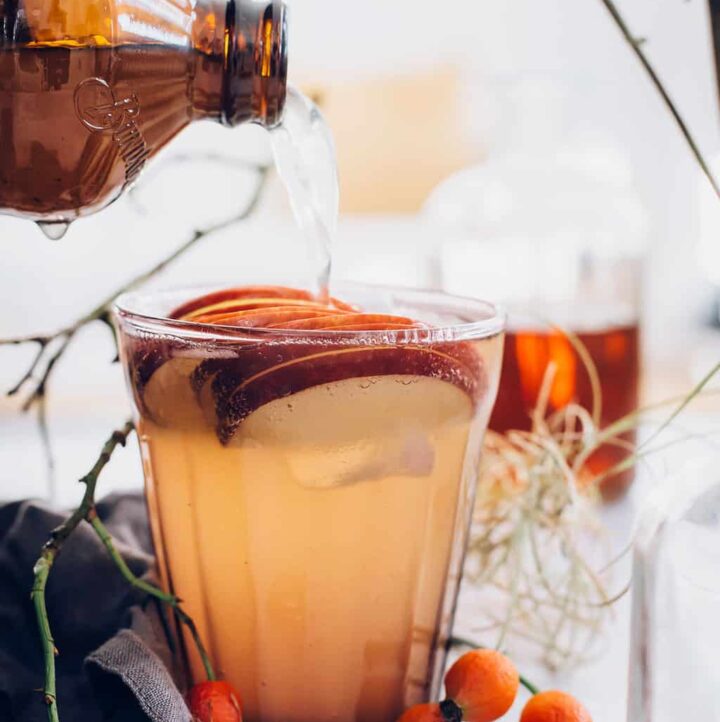 Your New Favorite Fall Cocktail: Bourbon Ginger Cider | Hello Veggie
