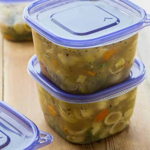 Freeze the Season With a Make-Ahead Hearty Vegetable Soup | Hello Veggie